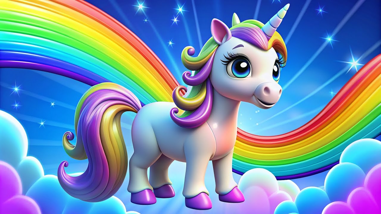 KIDS | Unicorn's Journey | Gliding Through the Rainbow | A Magical ...