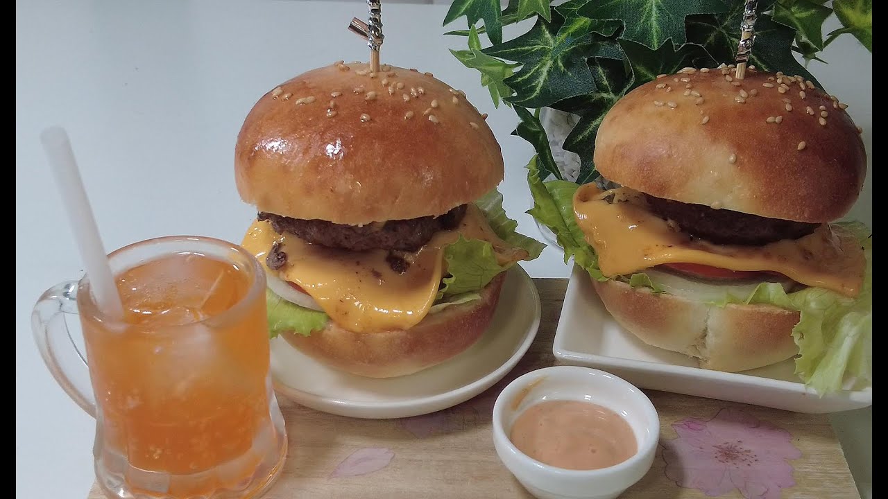 Juicy Cheese Burger - YouTube