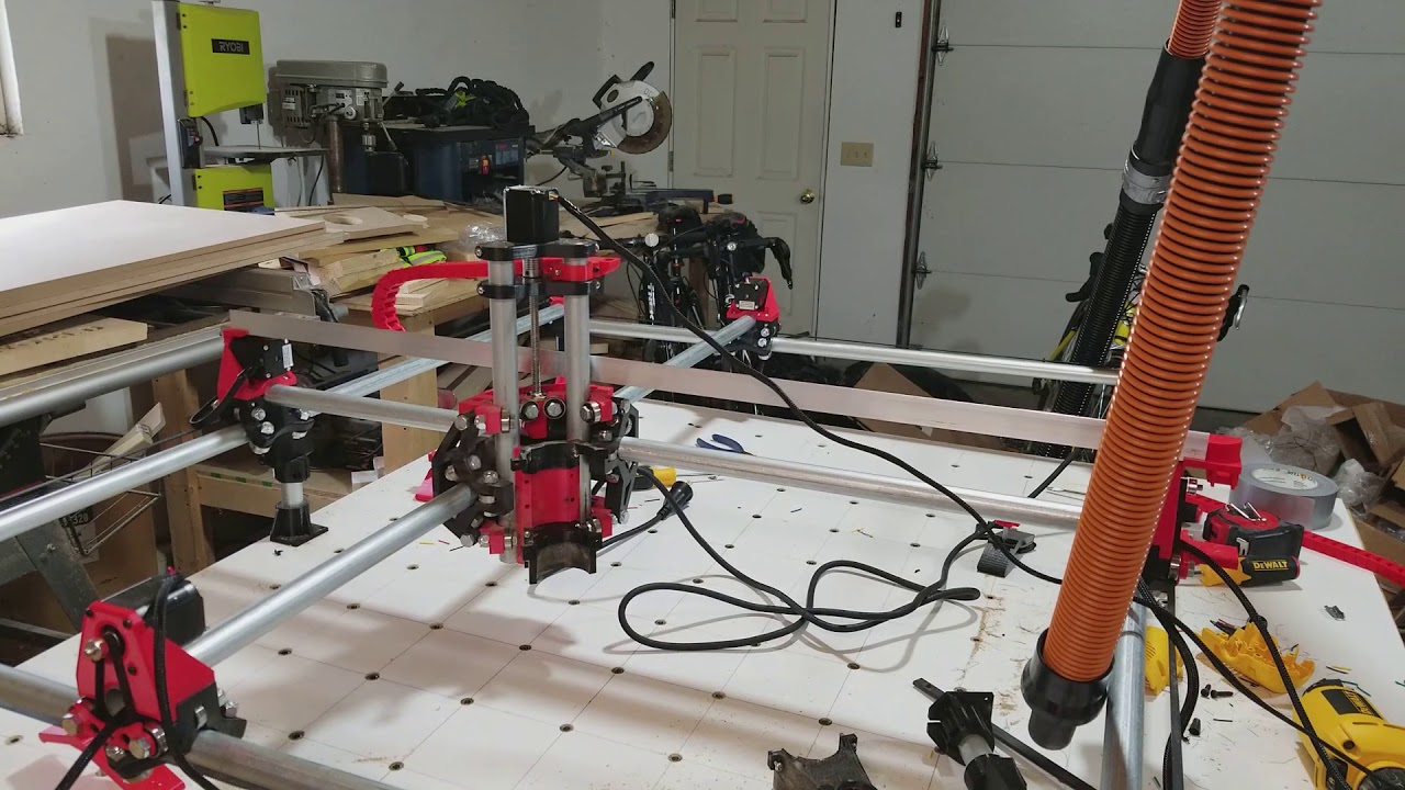 MPCNC 3D Printed Cable Chain Test - YouTube