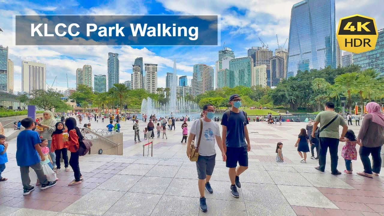Asia's Central Park: KLCC in Kuala Lumpur - Walking Tour [4K HDR 60fps ...