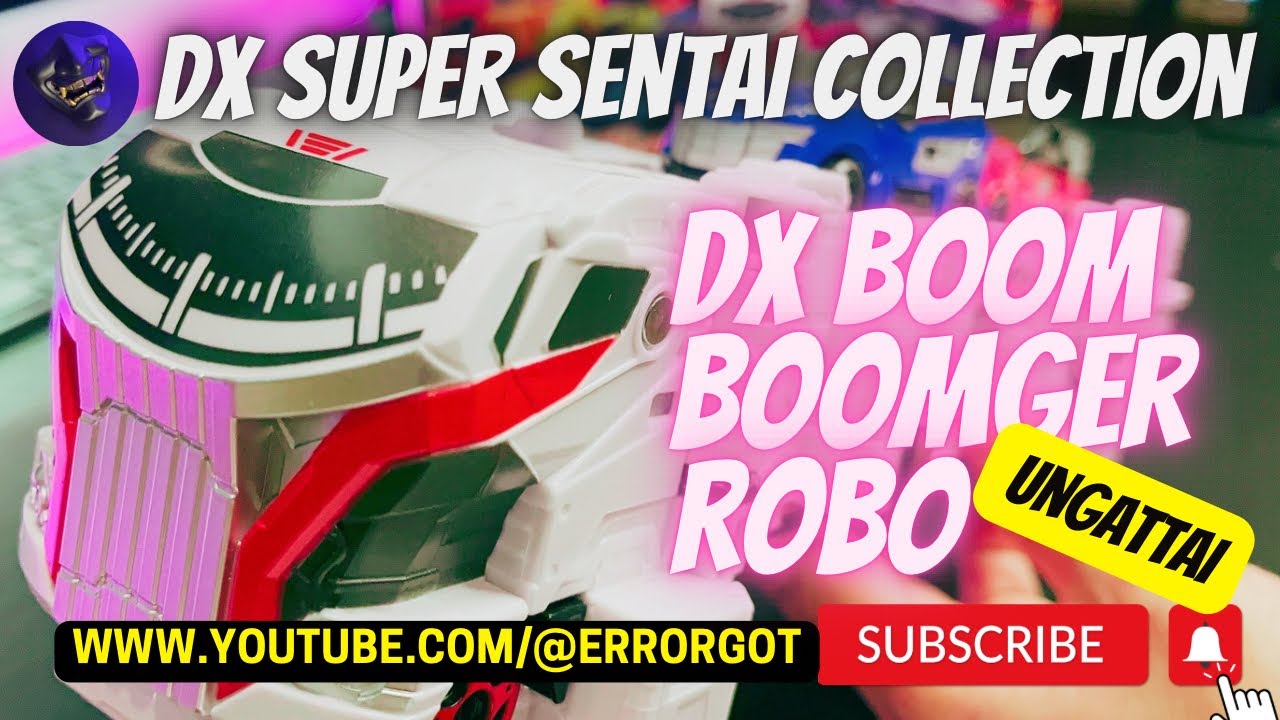 [Ungattai] DX Boomboomger Robo Reverse Transformation with ErrorGOT # ...