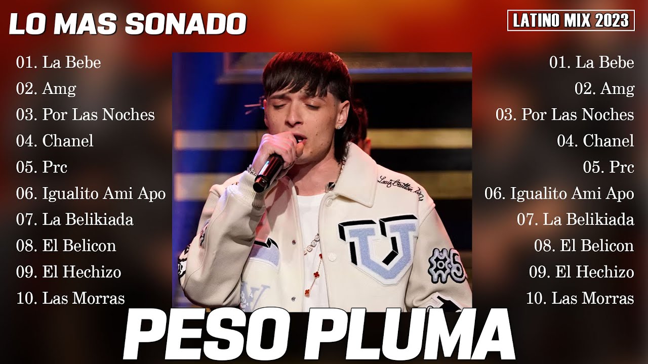 Peso Pluma 2023 - MEJORES CANCIONES 2023 - Mix Peso Pluma 2023 ...