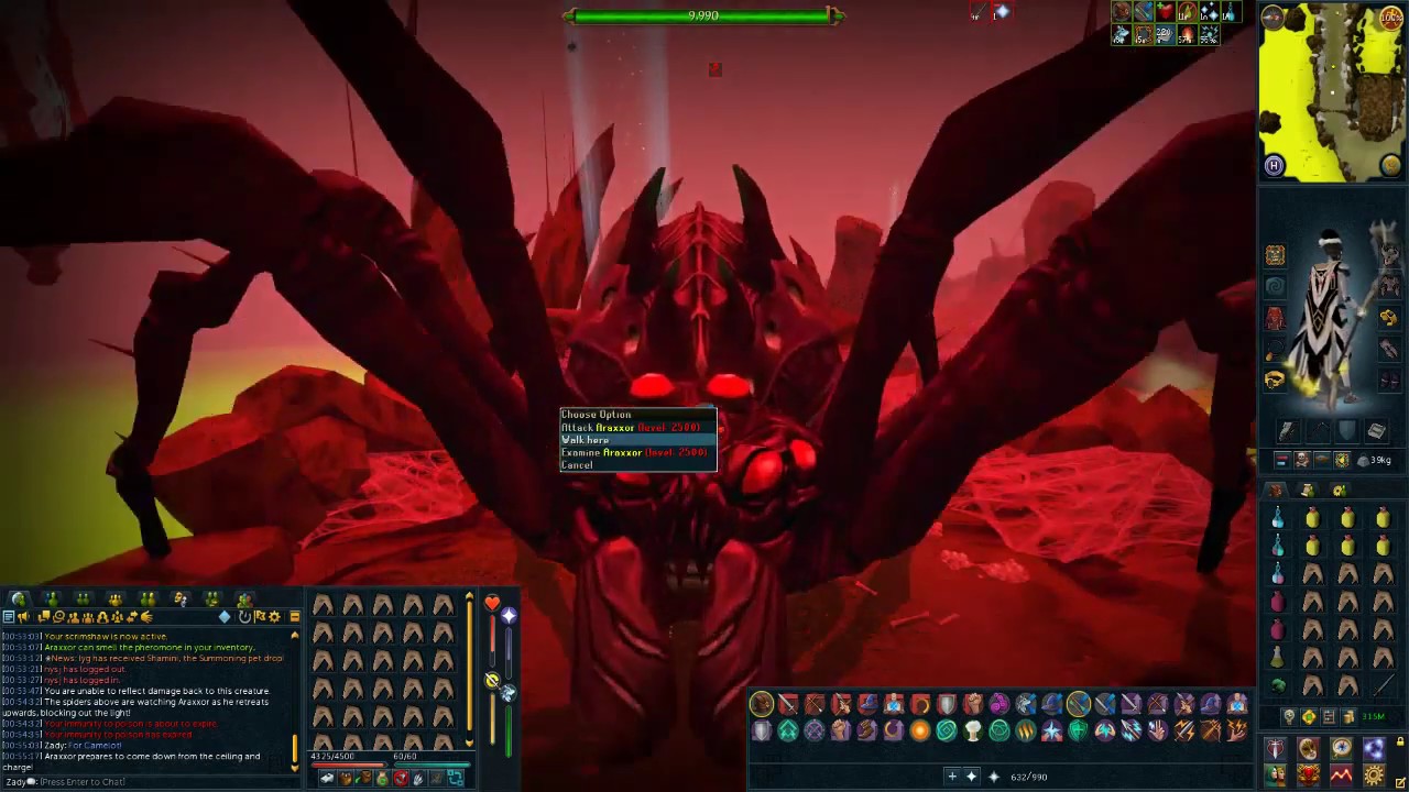 Araxxor Araxxi Melee Legacy Mode Path 3 Runescape - YouTube