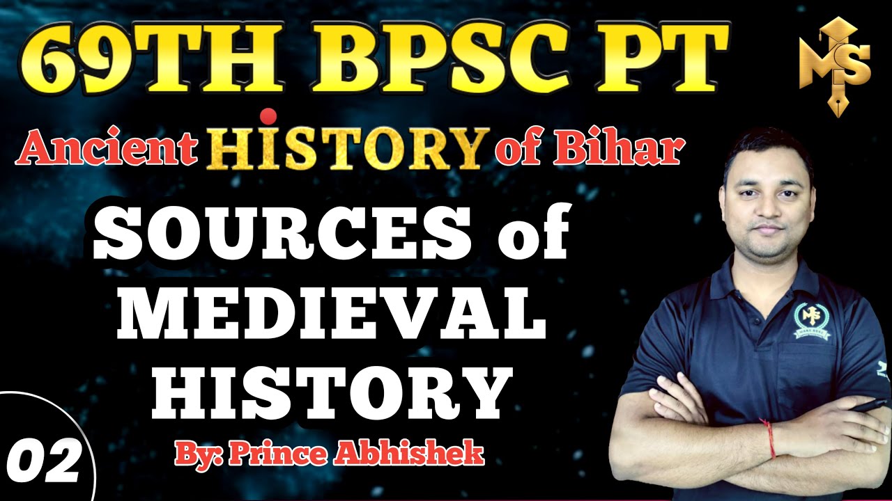 69TH BPSC - Ancient Bihar | Medieval History of Bihar | Lecture - 02 ...