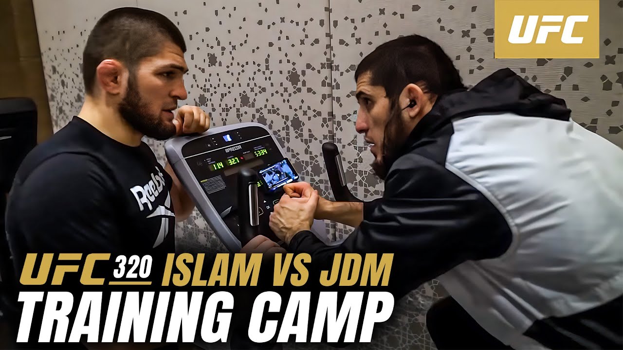 EXCLUSIVE: Islam Makhachev’s Intense Training Camp Ahead of ...