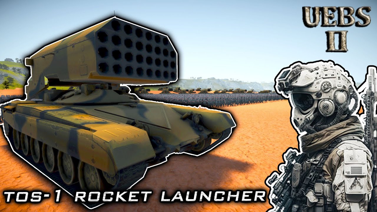 300 TOS-1 Rocket Launcher & 100K German VS 1M U.S Soldiers | Ultimate ...