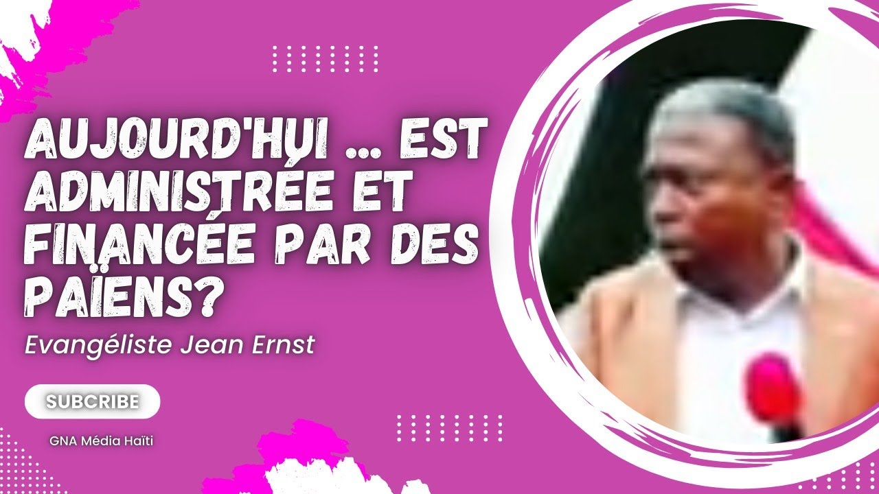 Evangéliste Jean Ernst, Aujourd'hui l'église est administrée et ...