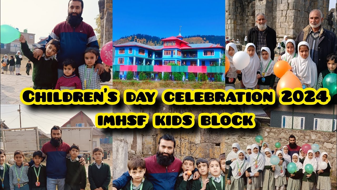 Children's Day Celebration 2024 IMHSF Kids Block - YouTube