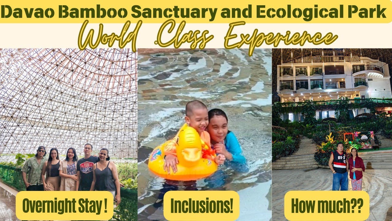 World Class Resort and Natural Spring Pool at Davao Bamboo Sanctuary ...