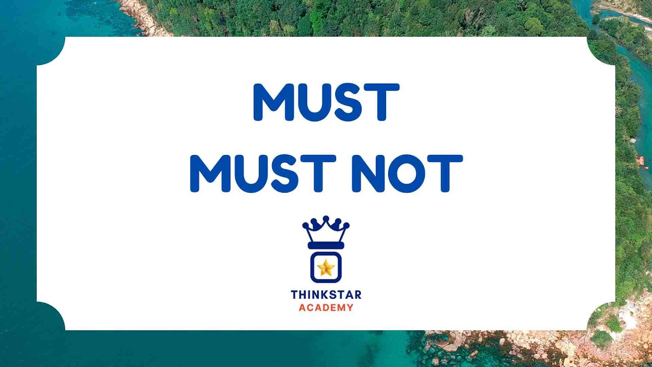 MUST MUST NOT - SENTENCES - YouTube