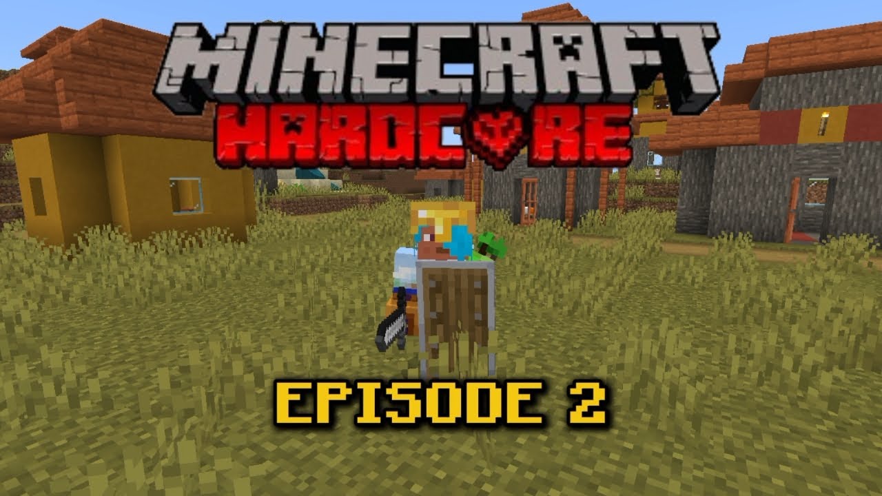 Minecraft Bedrock Hardcore: Episode 2 - YouTube