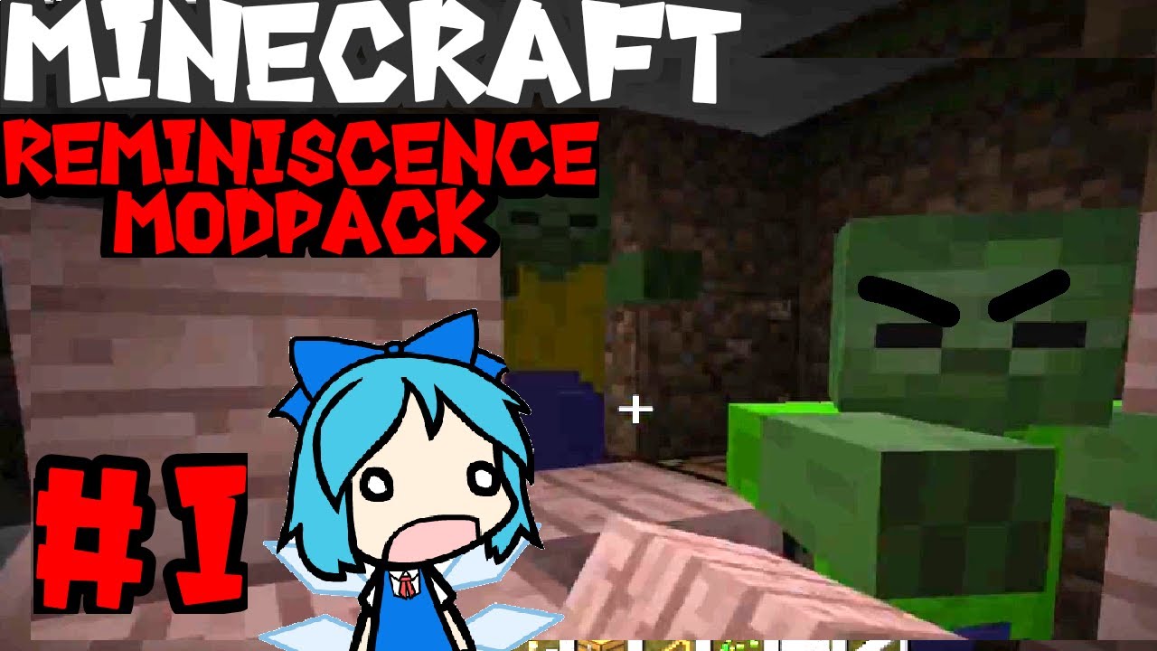 Un comienzo desastroso y mi base kk - Minecraft: Reminiscence Modpack #1 español - YouTube