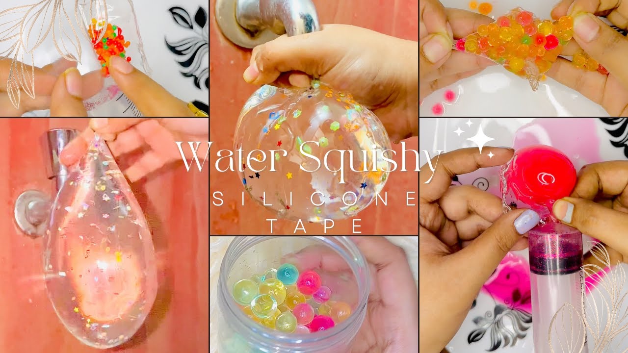 Water Squishy Silicone Tape Tutorial #ononnasartstudio #nanotape #diy ...
