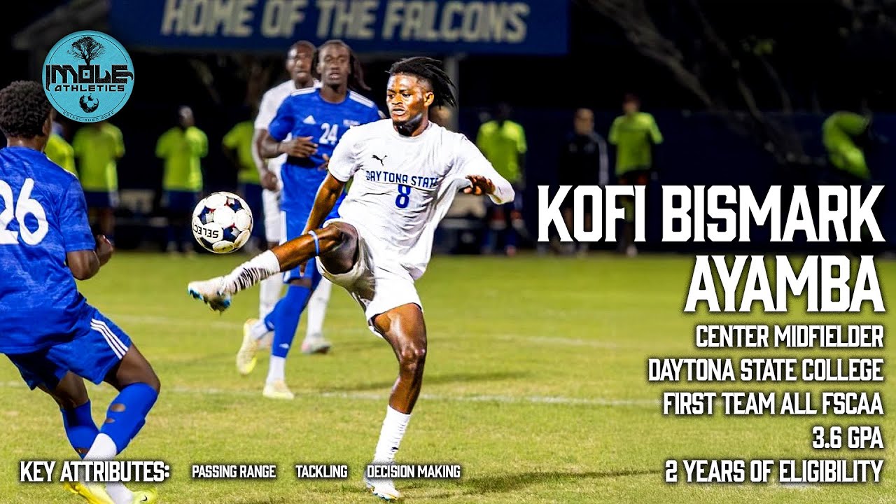 Bismark Ayamba | Center Midfielder highlights | All FSCAA first team ...