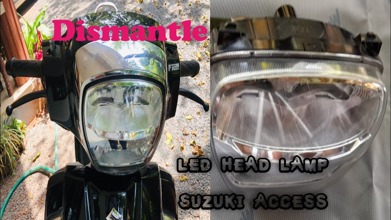 Access BS6 LED Head lamp inside #Dismantle* - YouTube