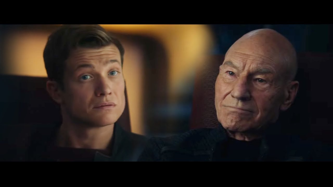 Star Trek Picard 3x6 Picard and His Son Jack Crusher Talk Emotional ...
