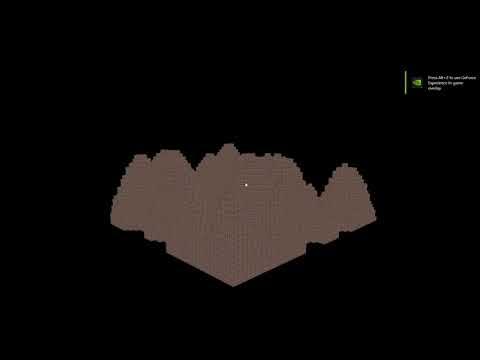 Simplex Noise terrain part | OpenGL - YouTube