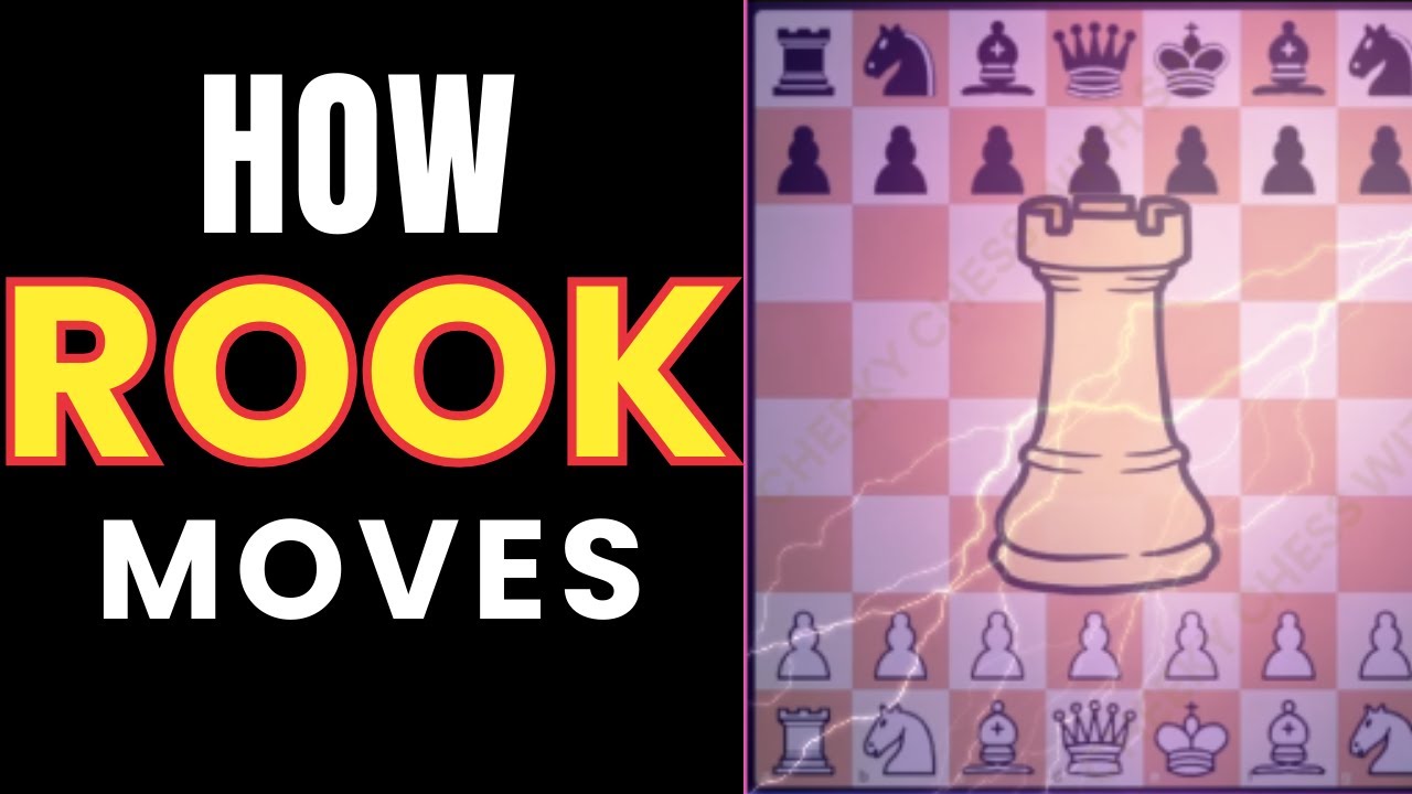 How the Rook Moves in Chess ♜ | Chess for Beginners - YouTube