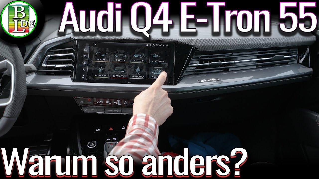 Komplette Tour von Software 4145 des Audi Q4 E-Tron - YouTube