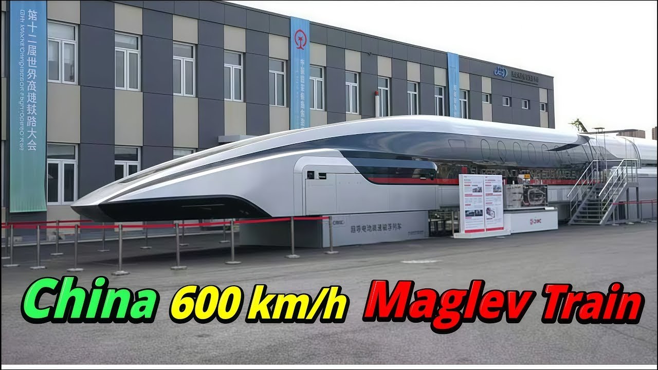 China Launches 600 km/h Maglev, Bridging Gap Between High-Speed Rail ...