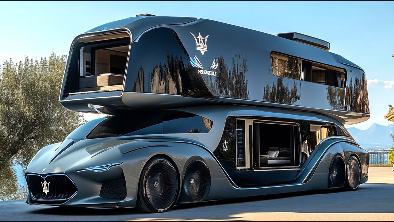 Road Trips Will Never Be the Same After the 2026 Maserati Motorhome ...