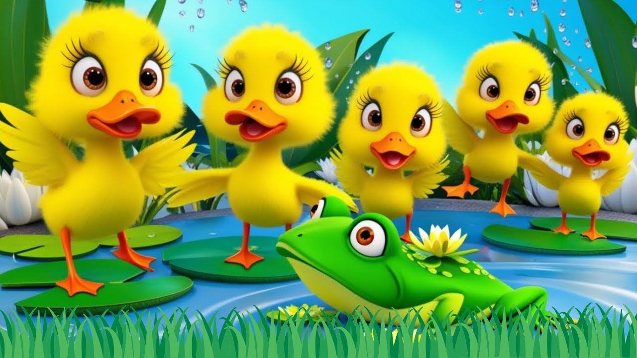 Duckling Kids Song || English Nursery Rhymes ||| YY6||Meemaa kids - YouTube