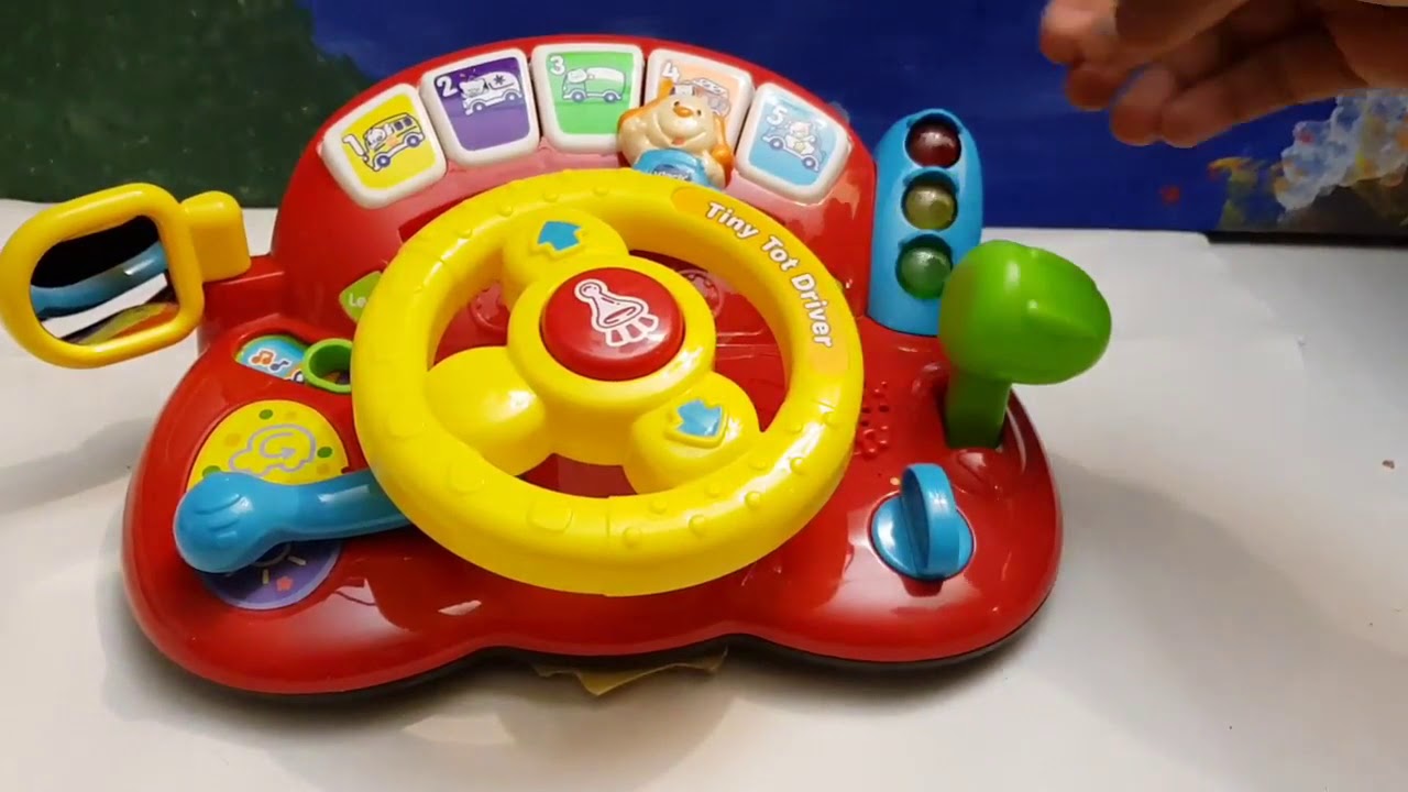 Vtech Tiny tot driver Baby Toddler toys - YouTube