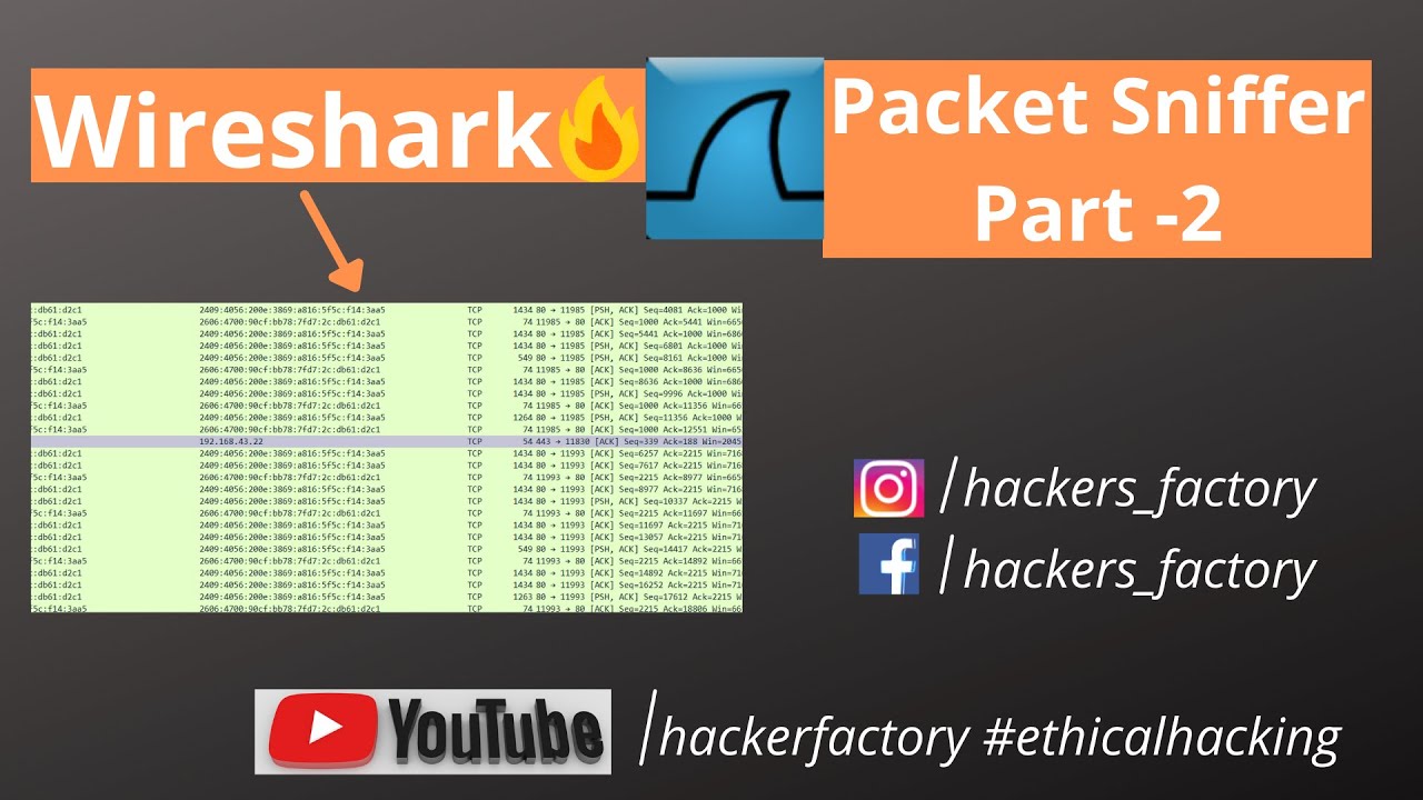 Wireshark packet capturing tool tutorial - Part 2 - YouTube