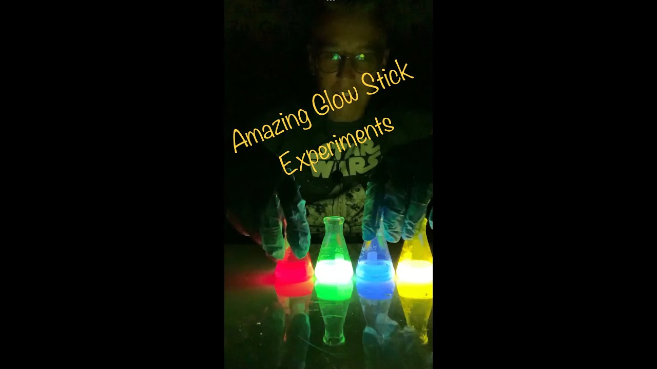 The Most Amazing Glow Sticks Chemistry Demonstrations - YouTube