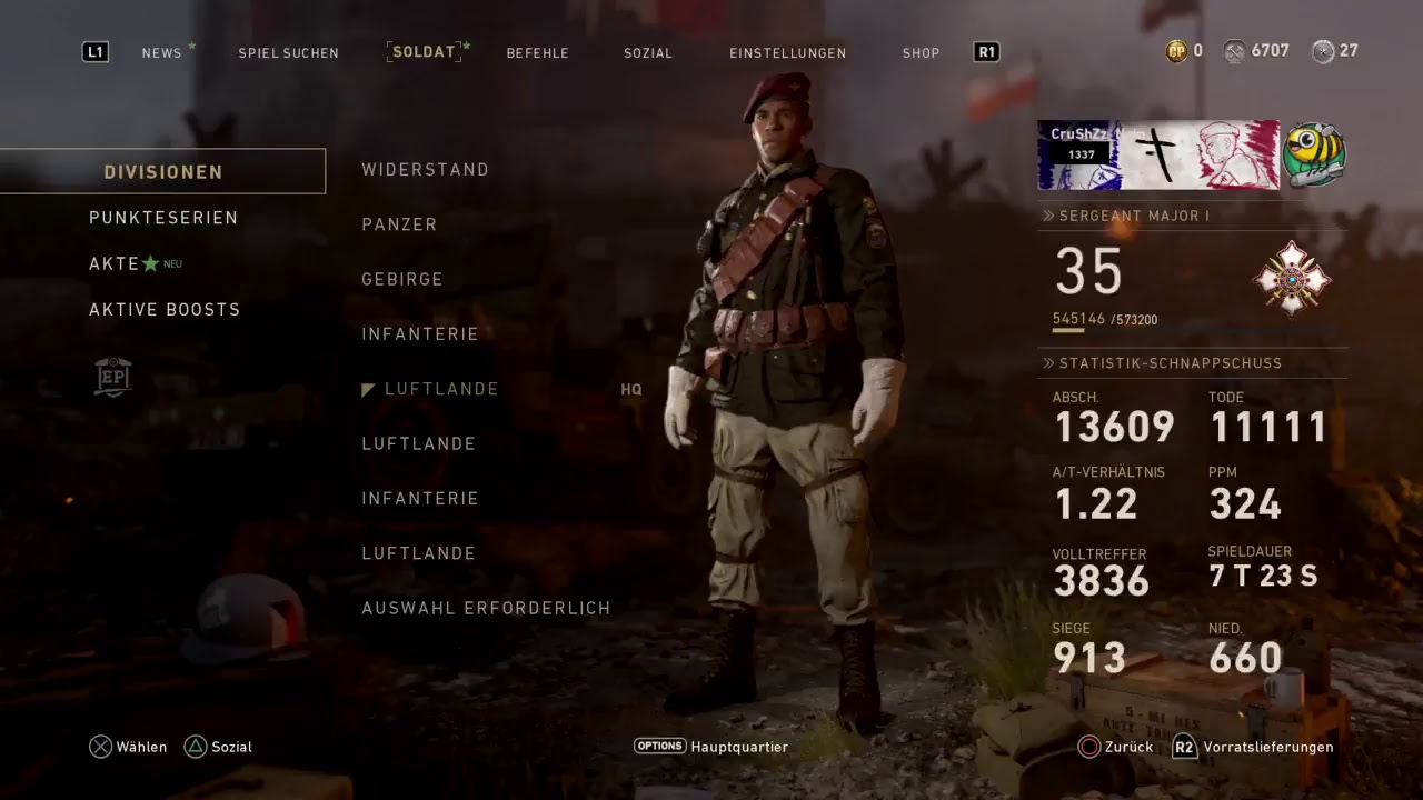 Call of duty WW2 live Stream 2xp schon wieder XD - YouTube