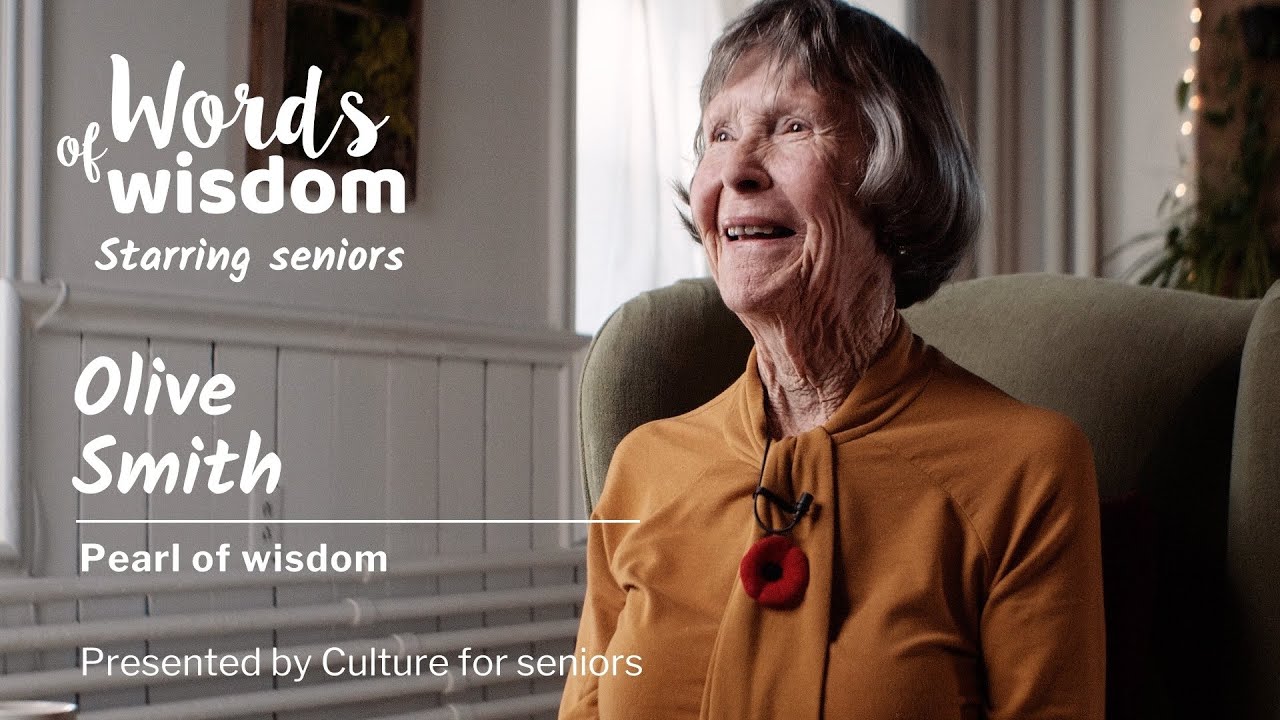 Olive Smith's pearl of wisdom - YouTube