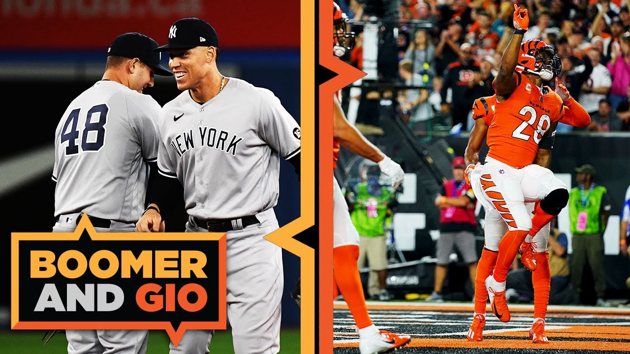 Yankees get big win! | Bengals beat Jaguars | Boomer and Gio - YouTube