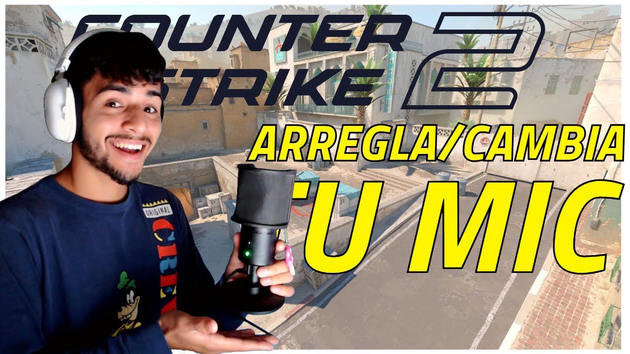 COMO ARREGLAR / CAMBIAR TU MIC EN CS2! 🎙️ - YouTube