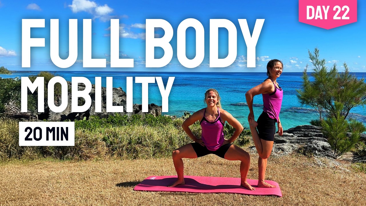 DAY 22 • 19 MIN DYNAMIC FULL BODY STRETCH || Improve Flexibility ...