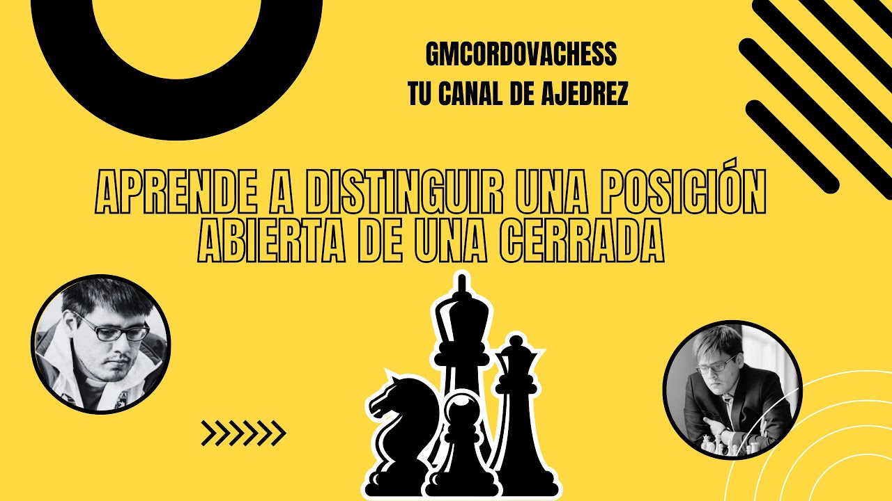 Ajedrez para principiantes: Aprendiendo a reconocer posiciones abiertas ...