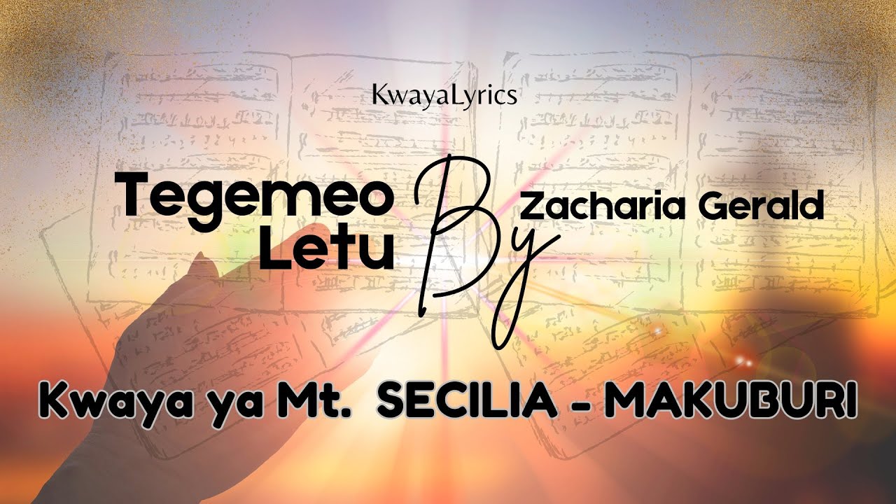 Tegemeo Letu Lyrics - YouTube