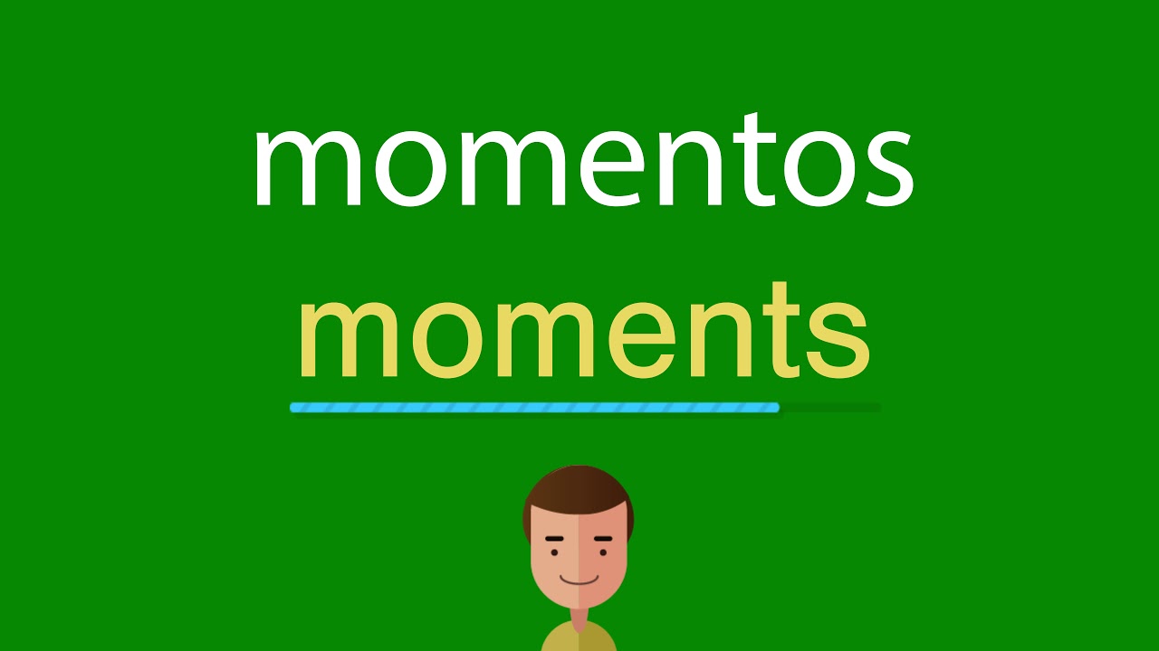 Como dizer momentos em inglês - YouTube