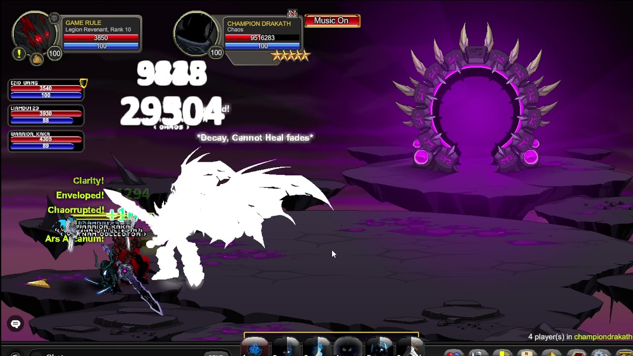 How to beat Champion Drakath - [LR LoO SC AP] (Empowered Blade of Chaos ...