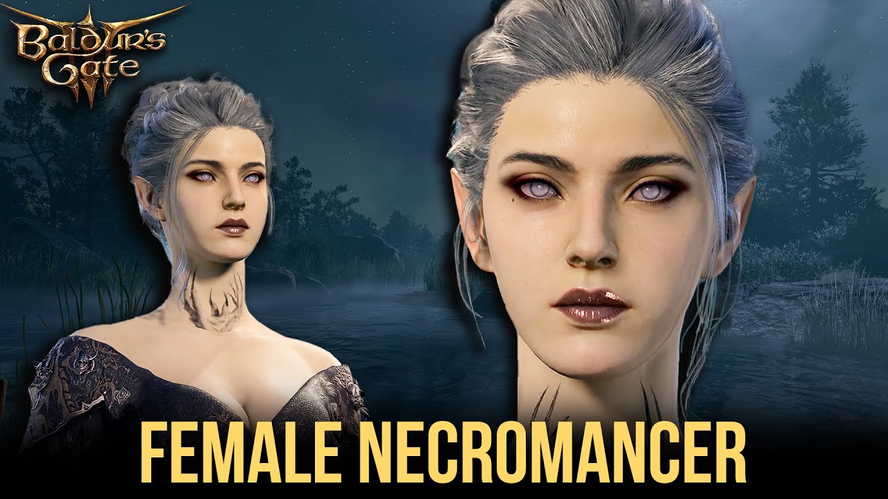 Baldur's Gate 3 Character Creation Guide - Female Human Necromancer ...