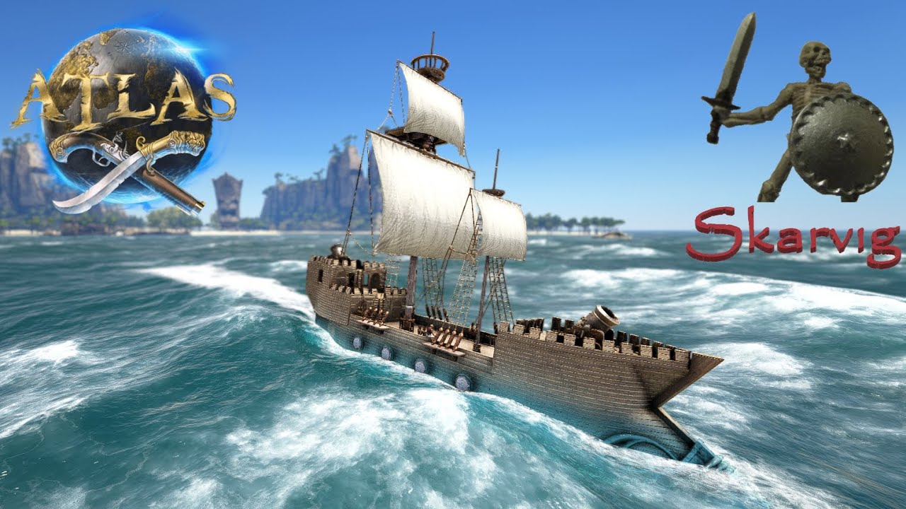 The Mortar ship and Single Player Map Fixed - Atlas Update - YouTube