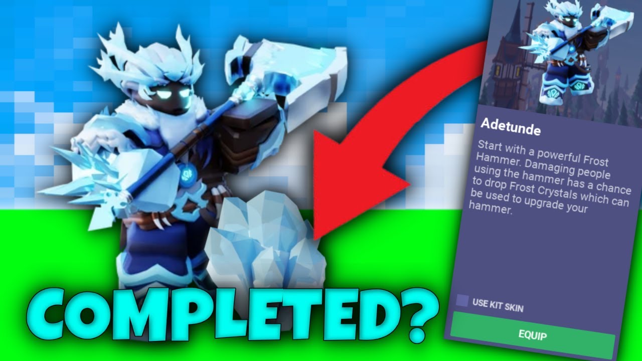How I Got The ADETUNE Kit With EASE...(Roblox Bedwars) - YouTube