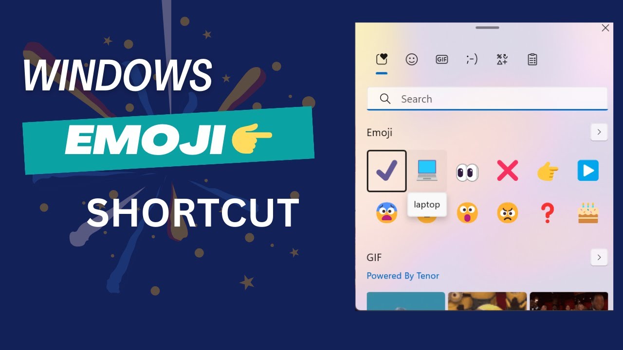 Windows Emoji keyboard shortcut | Notepad par Emoji kaise lagaye | How ...