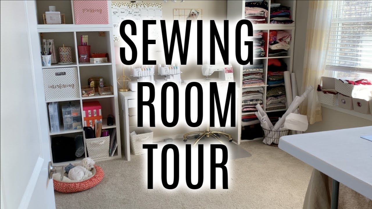 Sewing Room Tour! - YouTube