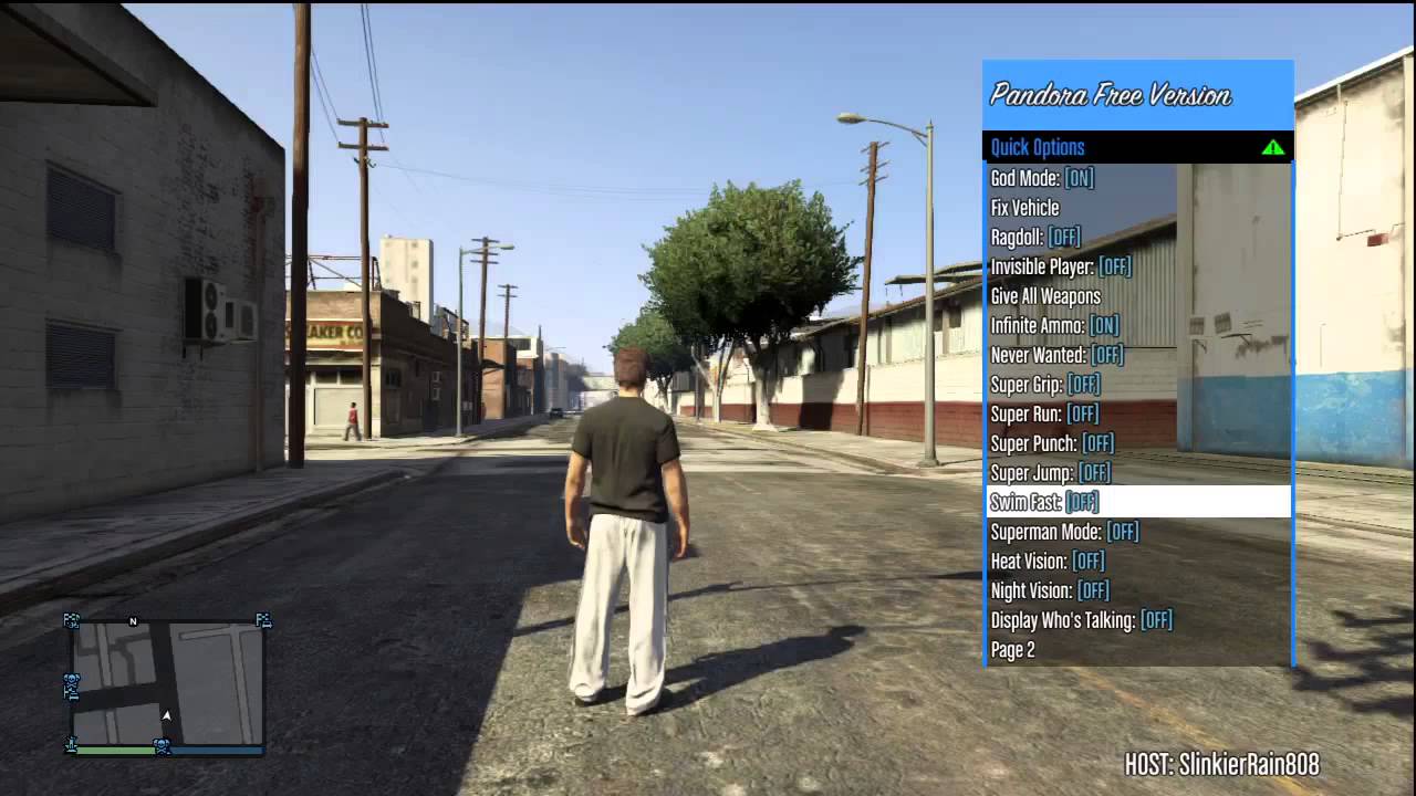 GTAV Pandora Free Mod Menu +Download - YouTube