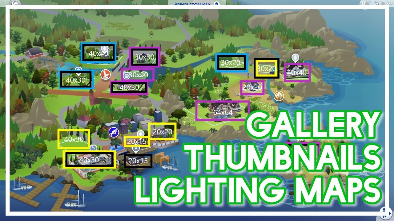 HOW TO GET MORE THE SIMS 4 GALLERY DOWNLOADS! Lighting Maps for The ...
