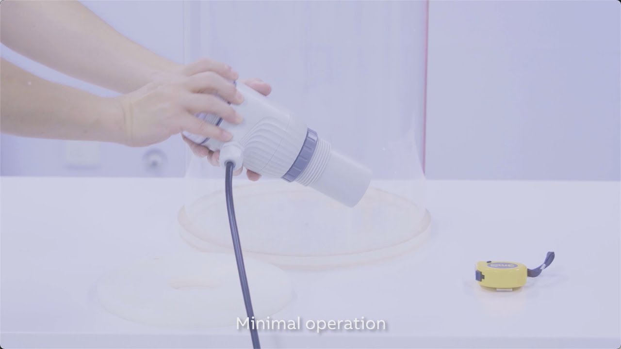 The ABB LST200 Ultrasonic Level Transmitter - YouTube