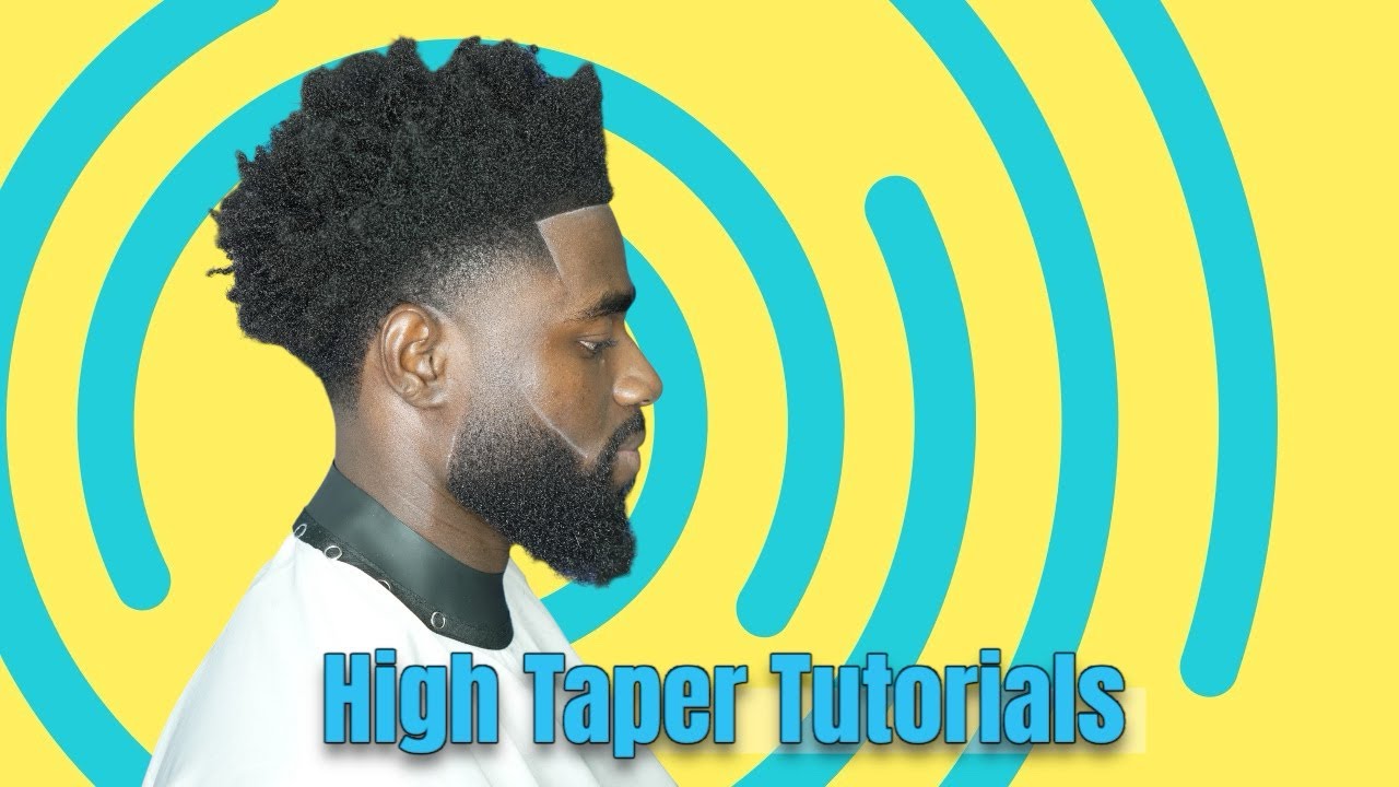 High taper fade tutorials - YouTube