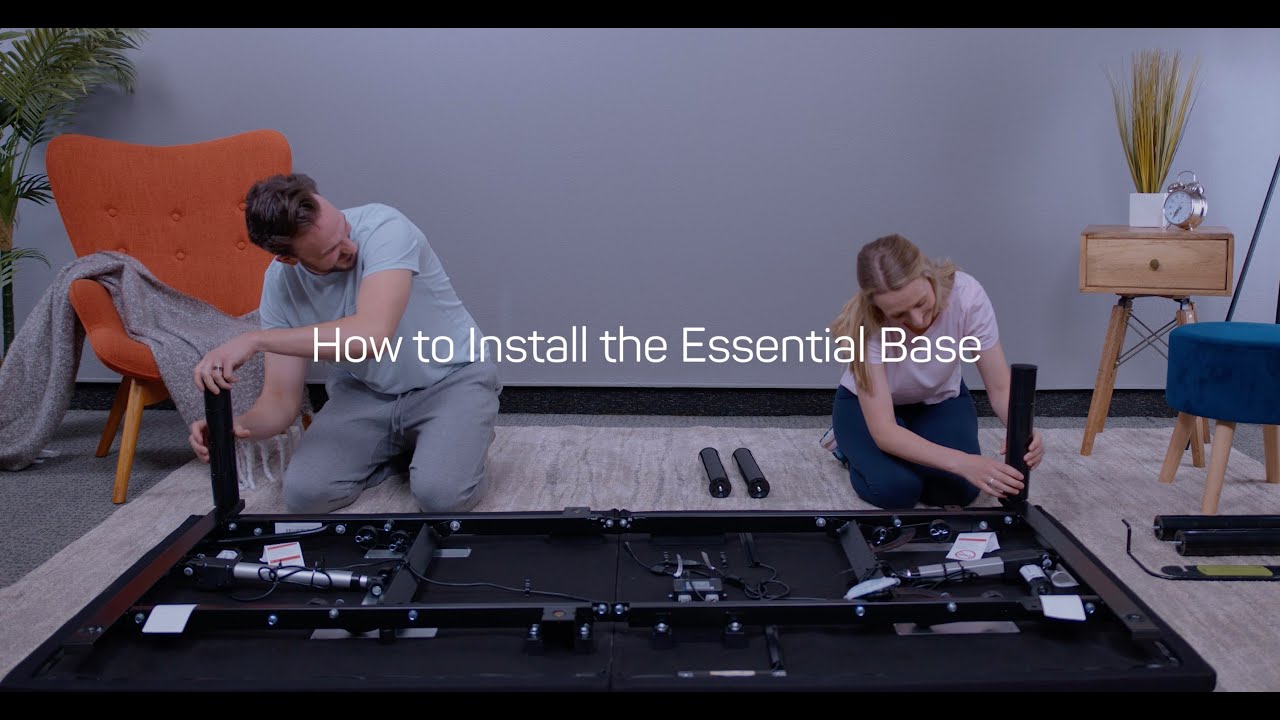 iSense Essential Adjustable Base Setup - YouTube