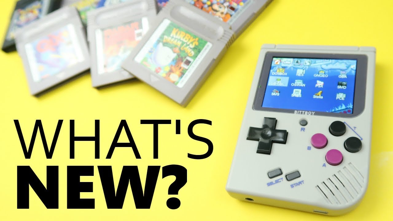 Hands on with the NEW BittBoy! - YouTube