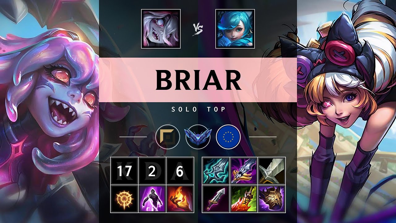 Briar Top vs Gwen - EUW Diamond Patch 25.18 - YouTube